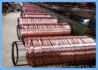 China 2.25x0.5mm Copper Coated Flat Stitching Wire for Carton Cardboard Boxes for sale