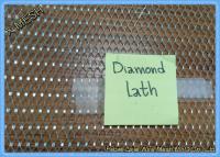 China Galvanized Plate Wall Plaster Expanded Metal Lath with Diamond Hole for sale