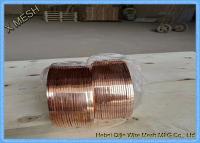 China Copper Galvanized Binding Wire , Galvanized Barbed Wire 350 - 550 MPa Tensile Strength for sale