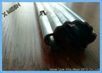 China Powder Coated Metal Vineyard Trellis Posts 2.0m Length 53x30mm Size with 1.2-2.5mm Thickness Options for sale