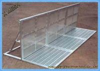 China Traffic Crowd Control Barrier Security Temporary Site Fencing For Concert for sale