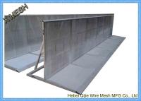 China Traffic Crowd Control Barrier Security Temporary Site Fencing For Concert for sale