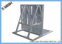 China Traffic Crowd Control Barrier Security Temporary Site Fencing For Concert for sale