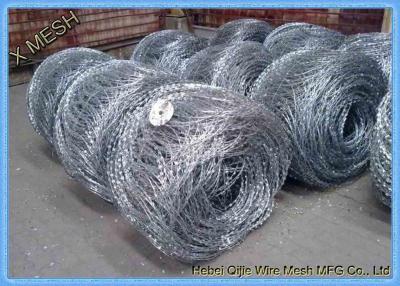 China CBT65 Military Concertina Razor Barbed Wire Hot Dipped Galvanized Surface for sale