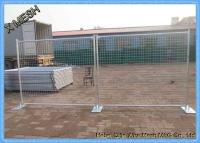 China Canada Standard Powder Coated Welded Wire Mesh Temporary Fence 6 x 10 Feet for sale