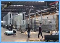 China Canada 6FT x 9.5FT Temporary Security Fence Panel with 50x100mm Mesh and Multiple Wire Diameters for sale