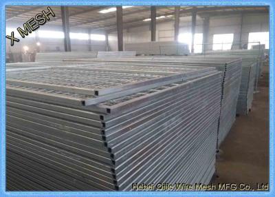 China Hot Dipped Galvanized Portable Safety Barrier Fencing Mesh 1800mm Height 50lb Weight Temporary Construction Fence for sale