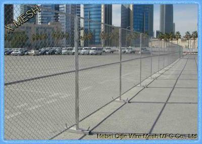 China Industrial Temporary Fence Panel 6x10ft with 10 Gauge Mesh and 50lb Weight for Construction Sites and Events for sale