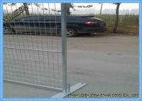 China Industrial Temporary Fence Panel 6x10ft with 10 Gauge Mesh and 50lb Weight for Construction Sites and Events for sale