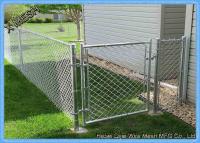 China Security Galvanized Chain Link Fence 3 Foot Diamond Wire Netting for sale