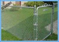 China Security Galvanized Chain Link Fence 3 Foot Diamond Wire Netting for sale