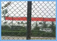 China 3.6m High Green PVC Chain Link Fencing 12.5m 3.55/2.50 mm with Line Wire for sale