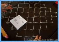China 9 Gauge Galvanized / Chain Link Fence Fabric Wire Mesh Fencing SGS Listed for sale