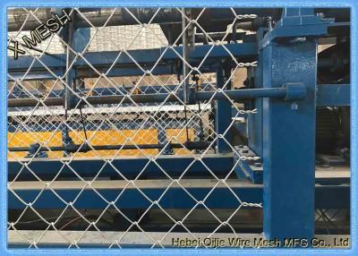 China 9 Gauge Galvanized / Chain Link Fence Fabric Wire Mesh Fencing SGS Listed for sale