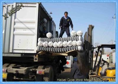 China Galvanized Decorative Chain Link Fence 9 Gauge 8 Ft High X 25 Ft Rolls for sale