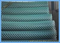 China Galvanized Decorative Chain Link Fence 9 Gauge 8 Ft High X 25 Ft Rolls for sale