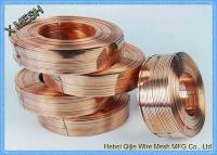 China Custom Copper Galvanized Steel Wire 350 - 550 MPa With 2.25mm X 0.5mm Size for sale