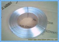 China Galvanized Flat Stitching Wire Copper Binding Wire 2.5 Kgs / Coil Weight for sale