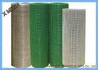 China Square Mesh Welded Wire Panels , Weld Mesh Fence Panels 23 / 8 / 9 Gauge for sale