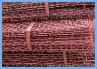 China Spring Steel Vibrating Screen Wire Mesh For Mining 1.5mx1.95m Size for sale