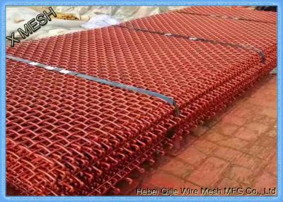 China Spring Steel Vibrating Screen Wire Mesh For Mining 1.5mx1.95m Size for sale