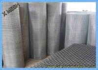 China Stone Vibrating Screen Wrapping Heavy Duty Metal Screen Mesh 45 Degree Hook for sale