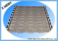 China Perforated Stainless Steel Conveyor Belt 1.5-3mm Plate with 3-8mm Holes for Food Processing Oven Systems for sale