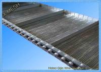 China Stainless Steel Plate Conveyor Belt with 1.5-3mm Thickness and 300-4200mm Width for Industrial Applications for sale