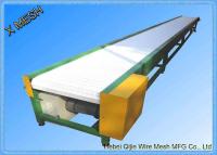 China Stainless Steel Perforated Plate Conveyor Belt 25.4-125mm Pitch with 5-20mm Cross Rods for Heat Treatment Applications for sale