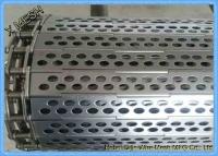 China Stainless Steel Metal Plate Conveyor Belt Wire Mesh Screen For Aggregate for sale
