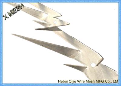 China Galvanized Metal Wire Mesh Anti - Creeped Wall Spike 2mm Thickness for sale