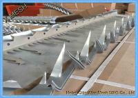 China Galvanized Metal Wire Mesh Anti - Creeped Wall Spike 2mm Thickness for sale