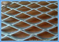 China Aluminum Flat Expanded Metal Mesh / SS304 Expanded Mesh Screen For Architecture for sale