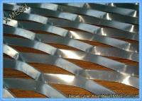 China Aluminum Flat Expanded Metal Mesh / SS304 Expanded Mesh Screen For Architecture for sale