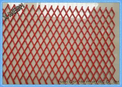 China Architectural Aluminum Expanded Metal Mesh Panel 0.5-10mm Thickness with PVDF Coating for Building Facades for sale