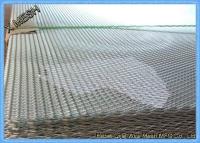 China Aluminum Expanded Metal Grating For Decoration Material SGS Approved for sale