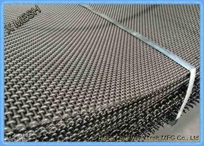 China 65 Mn Woven Crimped Wire Vibrating Screen Mesh for Vibrating Stone for sale