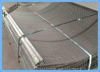 China 45# Steel Woven Mining Screen Mesh Galvanized / Painted Surface Treatment for sale