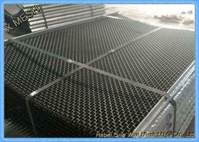 China High Carbon Steel Flat Top Vibrating Screen Wire Mesh , Sand Screen Mesh for sale