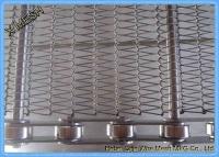 China Inconel 601 Wire Mesh Conveyor Belt / Stainless Steel Conveyor Chain Belt for sale