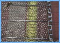 China Inconel 601 Wire Mesh Conveyor Belt / Stainless Steel Conveyor Chain Belt for sale