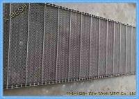 China Double Balanced Spiral Grid Steel Wire Conveyor Belt With Chain 30 Meters Length for sale