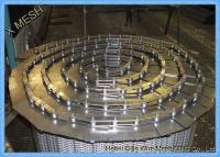 China 304 316 Ss Wire Mesh Conveyor , Stainless Steel Conveyors Food Processing for sale