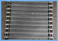 China Custom 304 Stainless Steel Wire Mesh Conveyor Belt - Compound Weave Design for Small Parts, 100-2000mm Width Options for sale