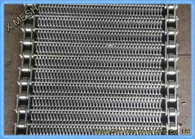 China Custom 304 Stainless Steel Wire Mesh Conveyor Belt - Compound Weave Design for Small Parts, 100-2000mm Width Options for sale