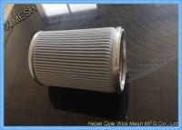 China Stainless Steel Woven Mesh Filter Cartridge for Corrosive Liquids 1-200 Micron Filtration -200°C to 650°C for sale