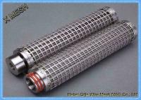 China 304/316 Stainless Steel Metal Wire Mesh Polymer Filter Element with 1-200 Micron Rating and -200°C to 650°C Temperature Range for sale