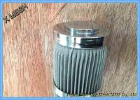 China 304/316 Stainless Steel Metal Wire Mesh Polymer Filter Element with 1-200 Micron Rating and -200°C to 650°C Temperature Range for sale