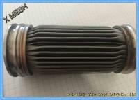 China Stainless Steel Mesh Pleated Oil Filter 1-200 Micron Rating for Hydraulic and Lube Systems for sale