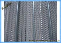 China 2000mm Length Expanded Galvanized Metal Rib Lath Heavy Duty Metal Mesh for sale